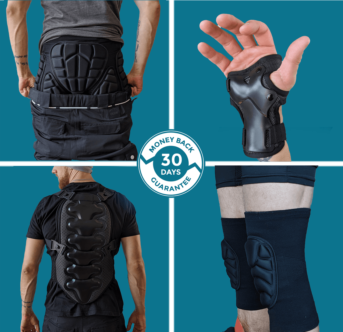 Snowboarding Full Protection Bundle – Rippl Impact Gear